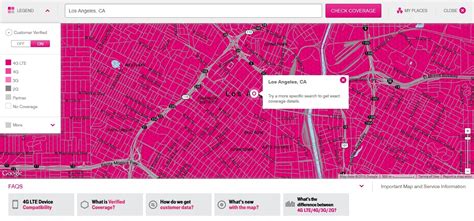 T Mobile Updates Network Coverage Map Based On Crowdsourced User Data