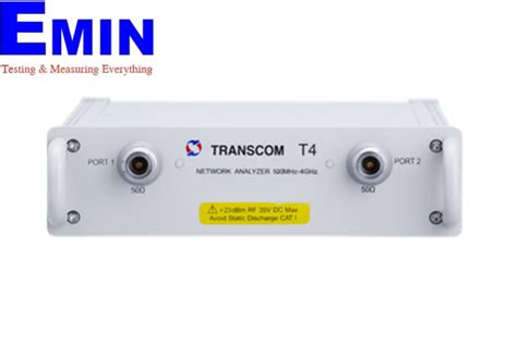 Transcom T4 2 Port Usb Vector Network Analyzer 100mhz~4ghz Emin Com Mm
