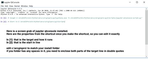 Solved Arcgis Pro 24 Python Command Window Esri Community