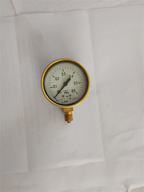 Manometr 0 6 Mpa 6 Bar 60 Mm Lublin Kup Teraz Na Allegro Lokalnie