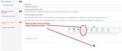 Ezit Thinking Routine In Sls