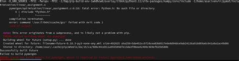 Can T Install On Python Issue Materialsproject Pymatgen GitHub