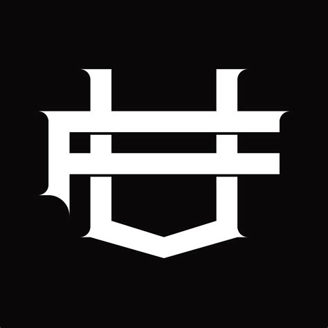 Fv Logo Monogram With Vintage Overlapping Linked Style Design Template 16580301 Vector Art At