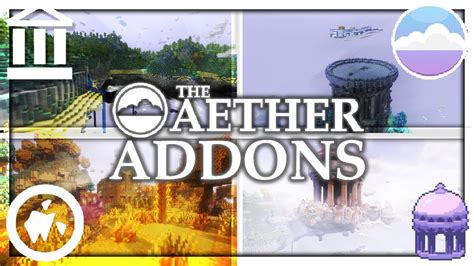 Best Minecraft Aether Mod Addons The Aether Mod Addons Showcase Youtube