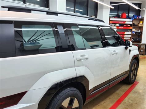 각진 싼타페에 산뜻한 김포 썬팅으로 반전매력 블랙 하이그로시 Ppf 신차패키지 완료 네이버 블로그