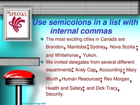 Using Semicolons Ppt Download