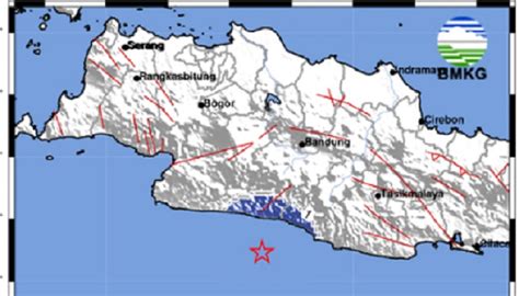 Gempa Bandung M40 Berpusat Di Laut Ini Wilayah Yang Rasakan Getaran