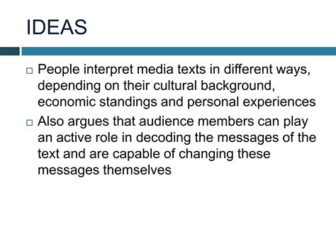 Stuart Hall Encoding Decoding Pptx