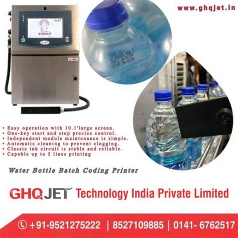 Batch Coding Inkjet Printer At ₹ 178500piece Jaipur Id 2853801504830