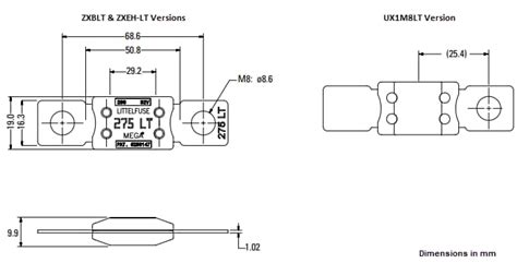 Mega Low Temperature Automotive Fuses Littelfuse Mouser