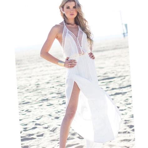 Plus Size Sexy White Dresses PlusLook Eu Collection