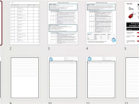 Editable Edexcel Igcse 4rs1 Exam Practice Booklet Papers 1 And 2 All