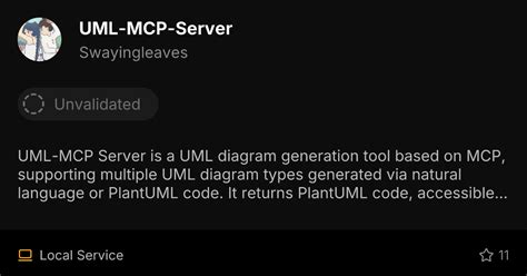 Uml Mcp Server Mcp Servers · Lobehub Uml Mcp Server Mcp Servers · Lobehub