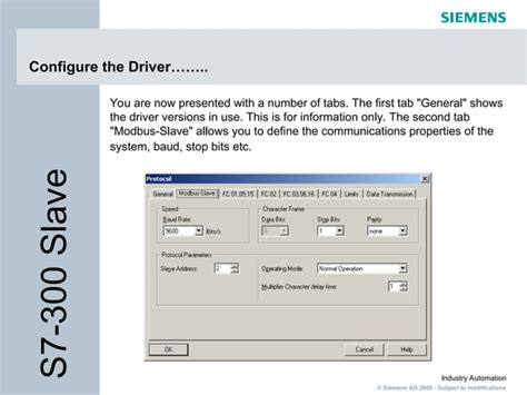 Modbus Slave And Modbus Master In S7 Ppt