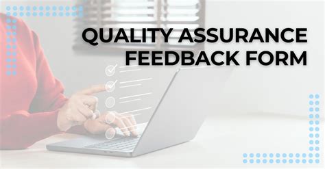 Qa Feedback Form Templates That You Can Customize