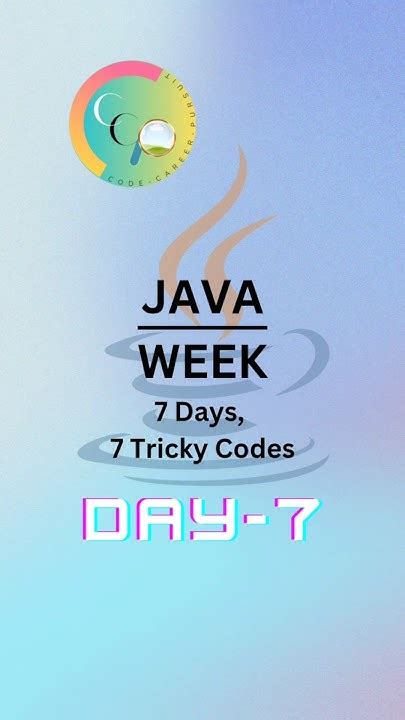 Day 7 Java Week 7days 7trickycodesseries Covariant Return Type Codecareerpursuit Ccp