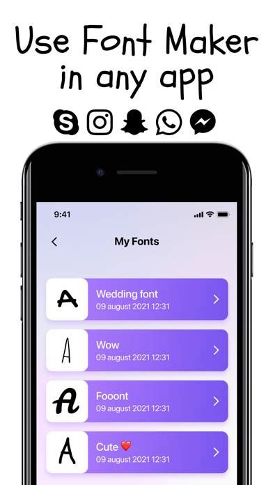 Font Maker Cursive Keyboard App Download Worldsapps