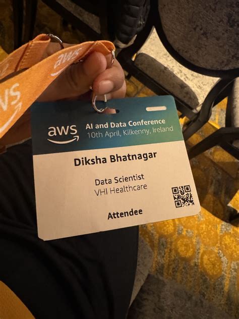 Diksha Bhatnagar On Linkedin Awsai Datascience Innovation Techleadership Aiconference