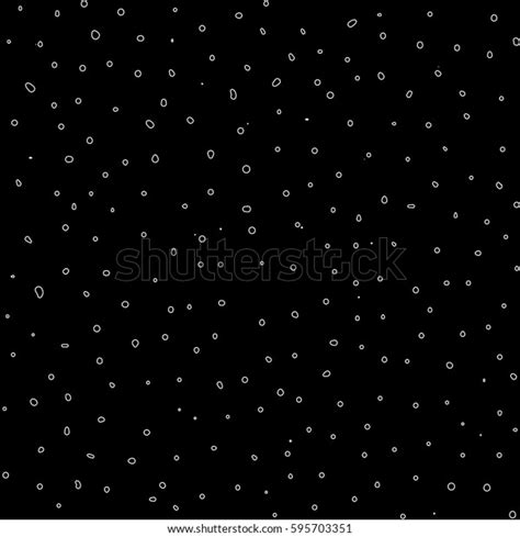 Vector Monochrome Texture Seamless Pattern Hand Stock Vector Royalty