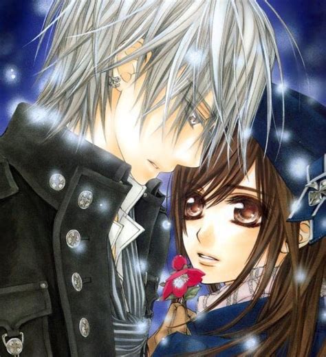 Vampire Knight Zero Kiryu Yuki Cross Vampire Knight Brown Hair Flowers