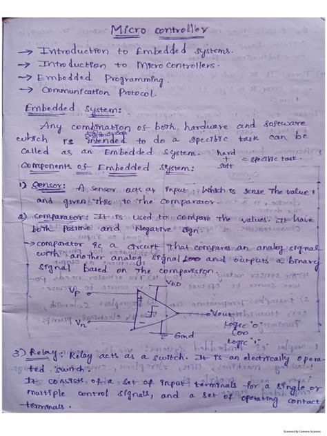 Microcontroller Notes Pdf