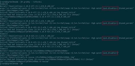 How To Disable IPv6 On RHEL Using Grubby 2DayGeek