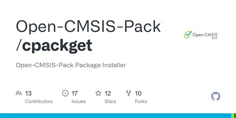 Github Open Cmsis Packcpackget Open Cmsis Pack Package Installer