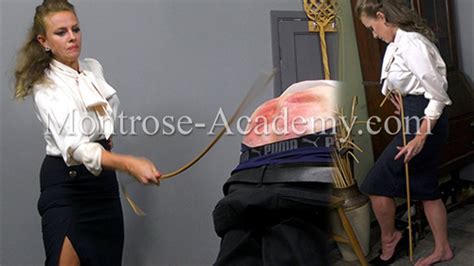 Reporting To Be Thrashed By Miss Granger Spanking Clips4sale