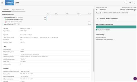 Python Deploy Server And Client Splunk OpenTelemetry Workshop