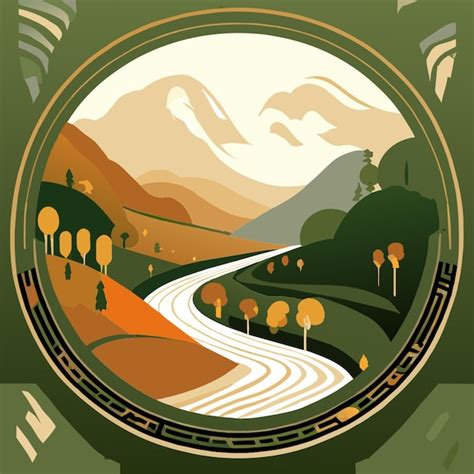 Go With The Flow Vector Illustration Premium Ai Generated Vector Go With The Flow Vector Illustration Premium Ai Generated Vector