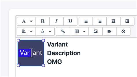 Variant Description OMG Product Variant DescriptionsSmart Features