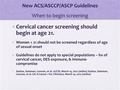 Ppt Pap Smear Update Powerpoint Presentation Free Download Id 1874314