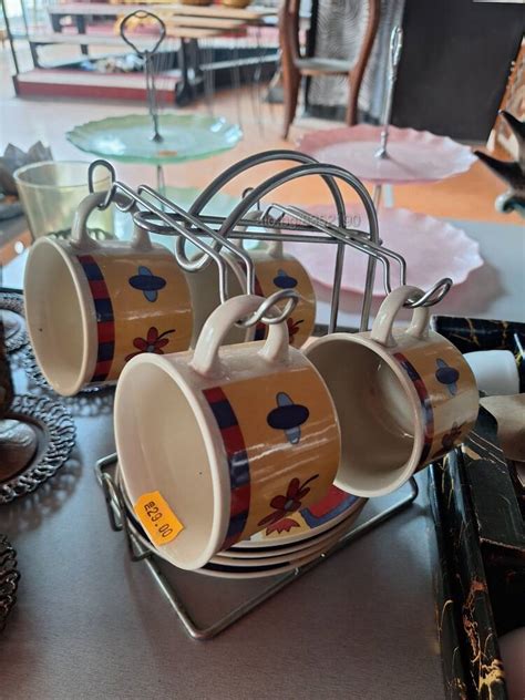 Комплект чаши за чай Съдове Сервизи Прибори Шумен