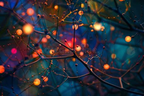 Neural Connections Form Intricate Networks In The Brain Enabling Communication And Processing