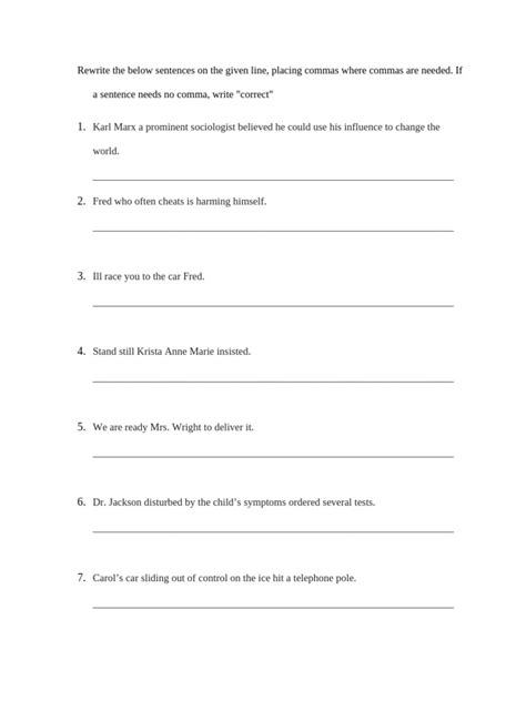 Comma Rule 4 5 6 Pdf