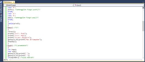 Penjelasan Script Serta Perbedaan Dari Logika Pengurutan Data Lifo