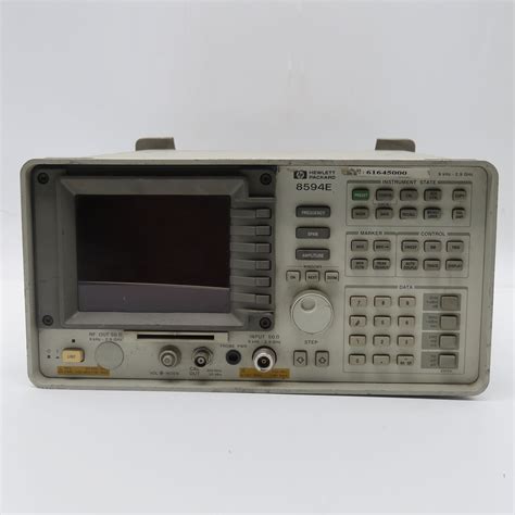 8594e Portable Spectrum Analyzer 9 Khz To 2 9 Ghz Ribhu International