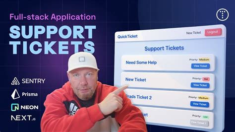 Nextjs Postgres And Error Monitoring Full Stack Support Ticketing