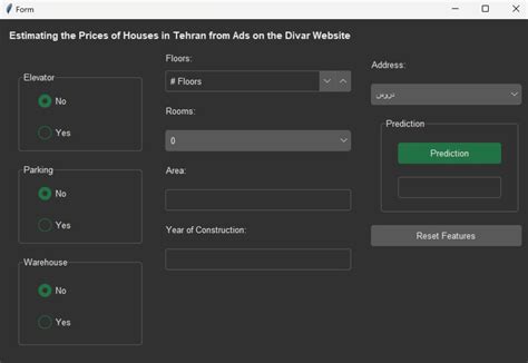دیوار pandas sklearn tkinter python datasciense webscraping