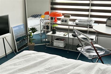 첫 자취의 설렘 미드센추리모던으로 꾸민 7평 오피스텔 라이프스타일 슈퍼앱 오늘의집