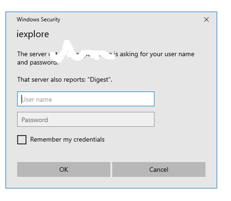 C New Site On IIS Keeps Asking For Windows Username Password Stack Overflow