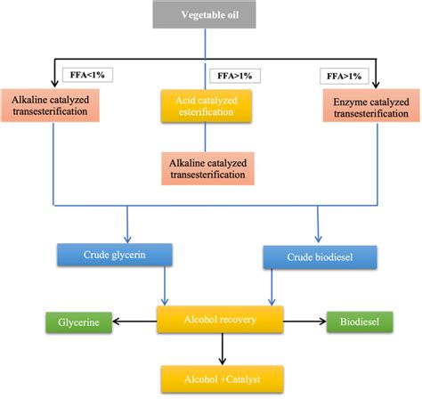 Biodiesel Production Through Different Transesterification Methods
