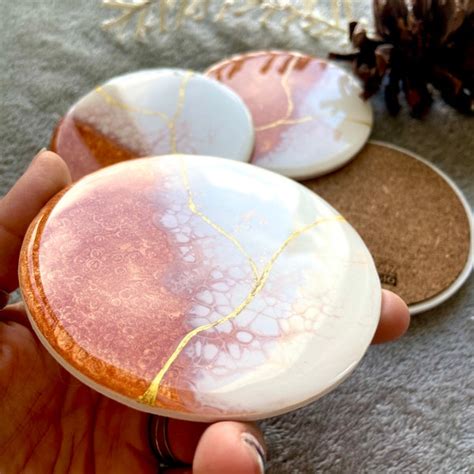 Kintsugi Coaster Etsy