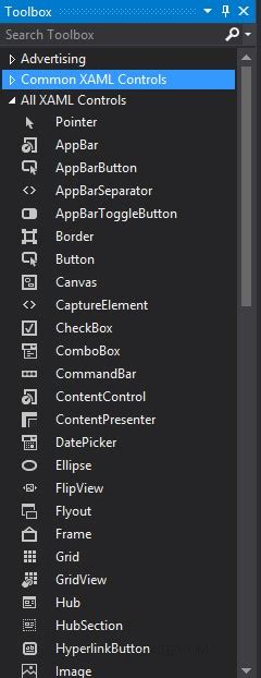 Page และ Controls สำหรับการออก Windows Store Apps ด้วย Xaml Ui C