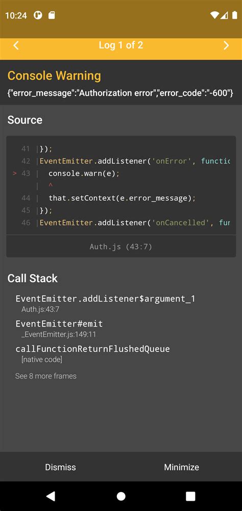React Native Sample Doesn T Work On Android Issue 273 Okta Okta