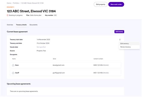 How To Update Or Add New Tenant Details In The Compliance Portal Detector Inspector