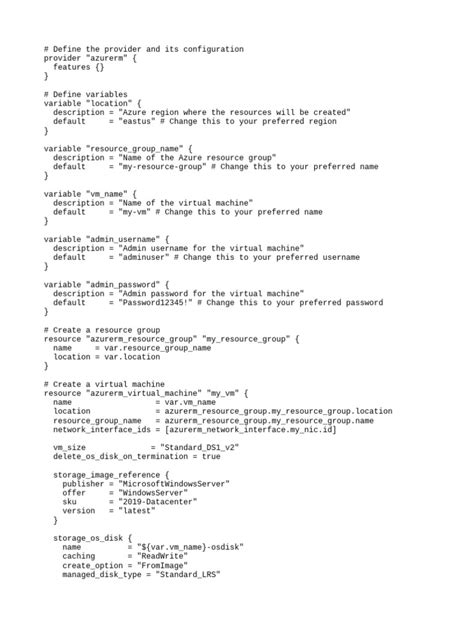 Terraform Pdf Computer Engineering Network Architecture