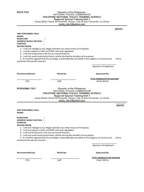 Passes Form Pdf Law Enforcement Crime And Violence