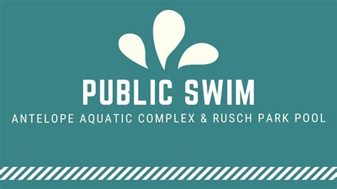 Summer Pool Pass Sunrise Recreation And Park District