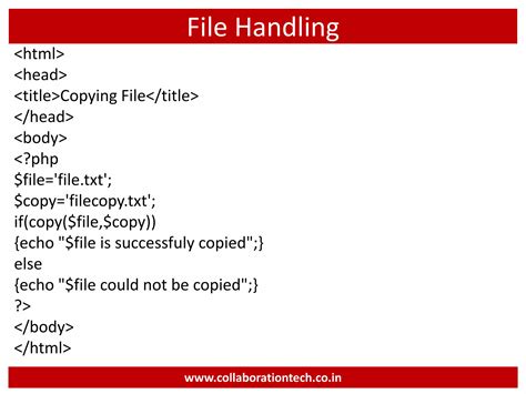 Introduction To Php Ppt